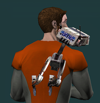 BD Explorer Droid Backpack - Star Wars Galaxies: Empire in Flames